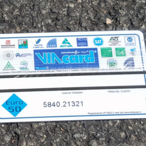 Viacard – die Zahlkarte auf Italiens Autobahnen